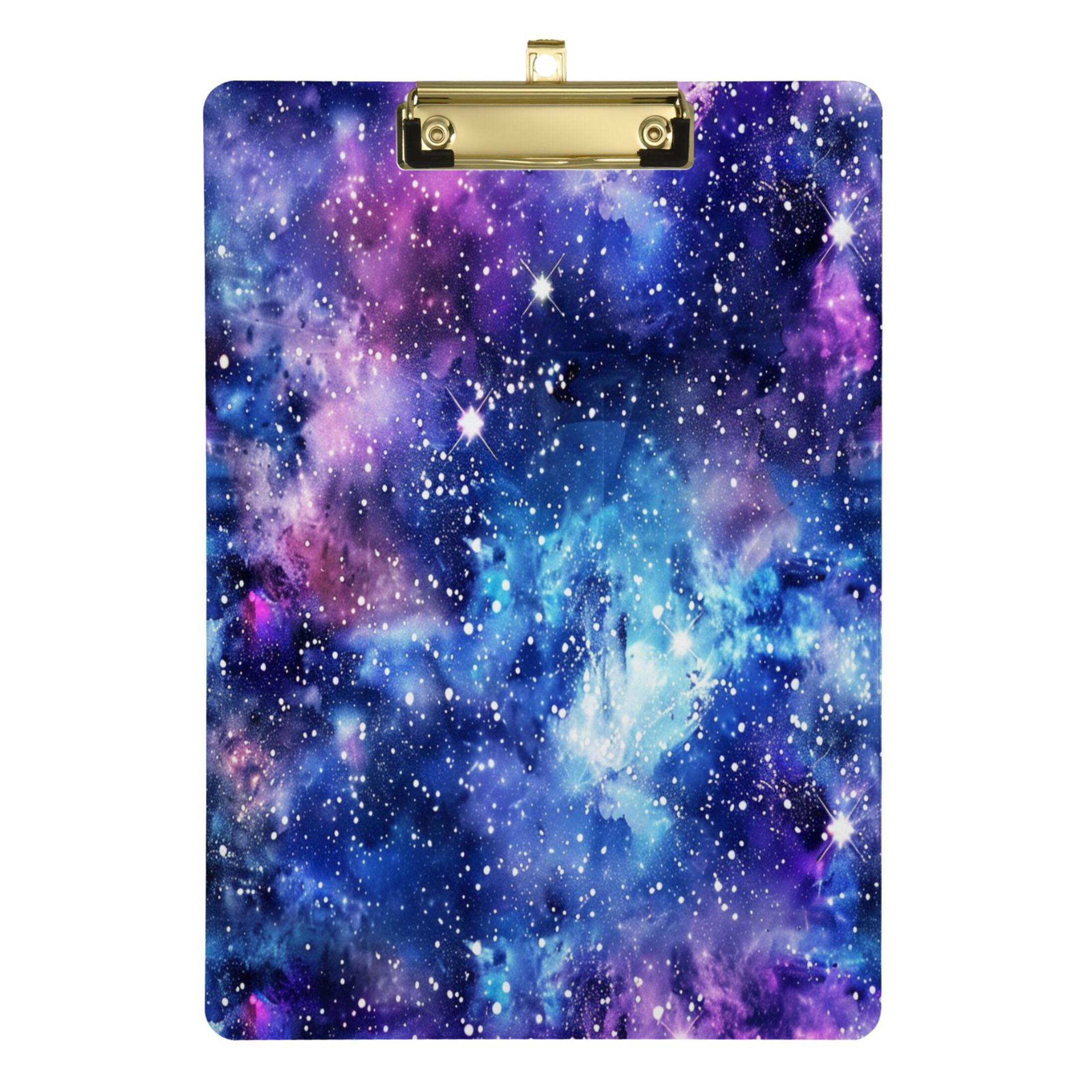 Brightly Glittering Shiny Galaxy Acrylic Clipboards A4 Standard Letter ...