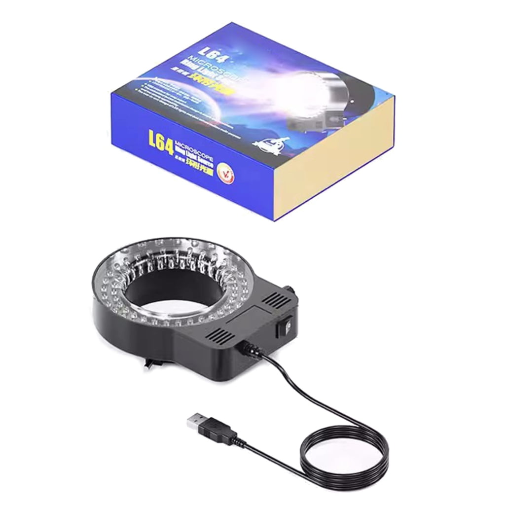 Brightness Adjustable 144 72 64 LED Rings Light for Industry ...