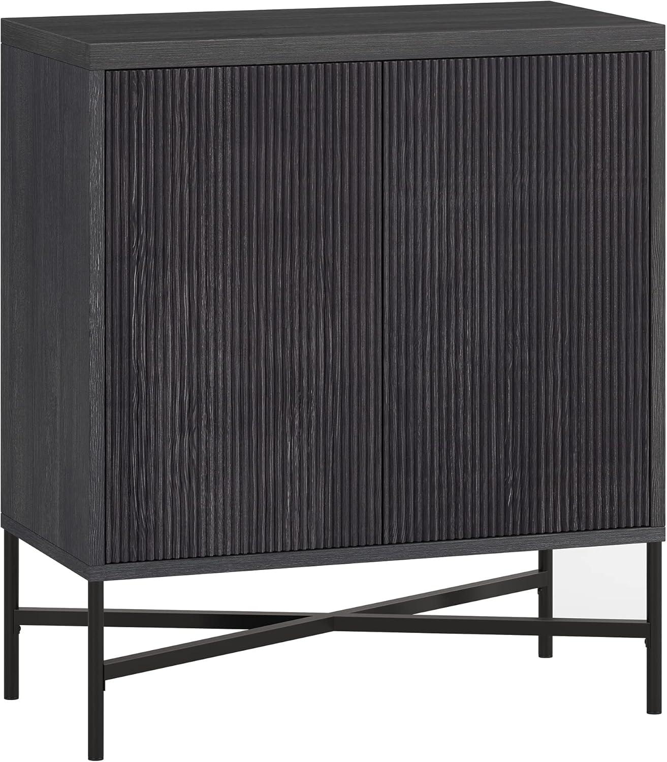 Brighton Accent Cabinet 28" Wide Dark Gray - Walmart.com