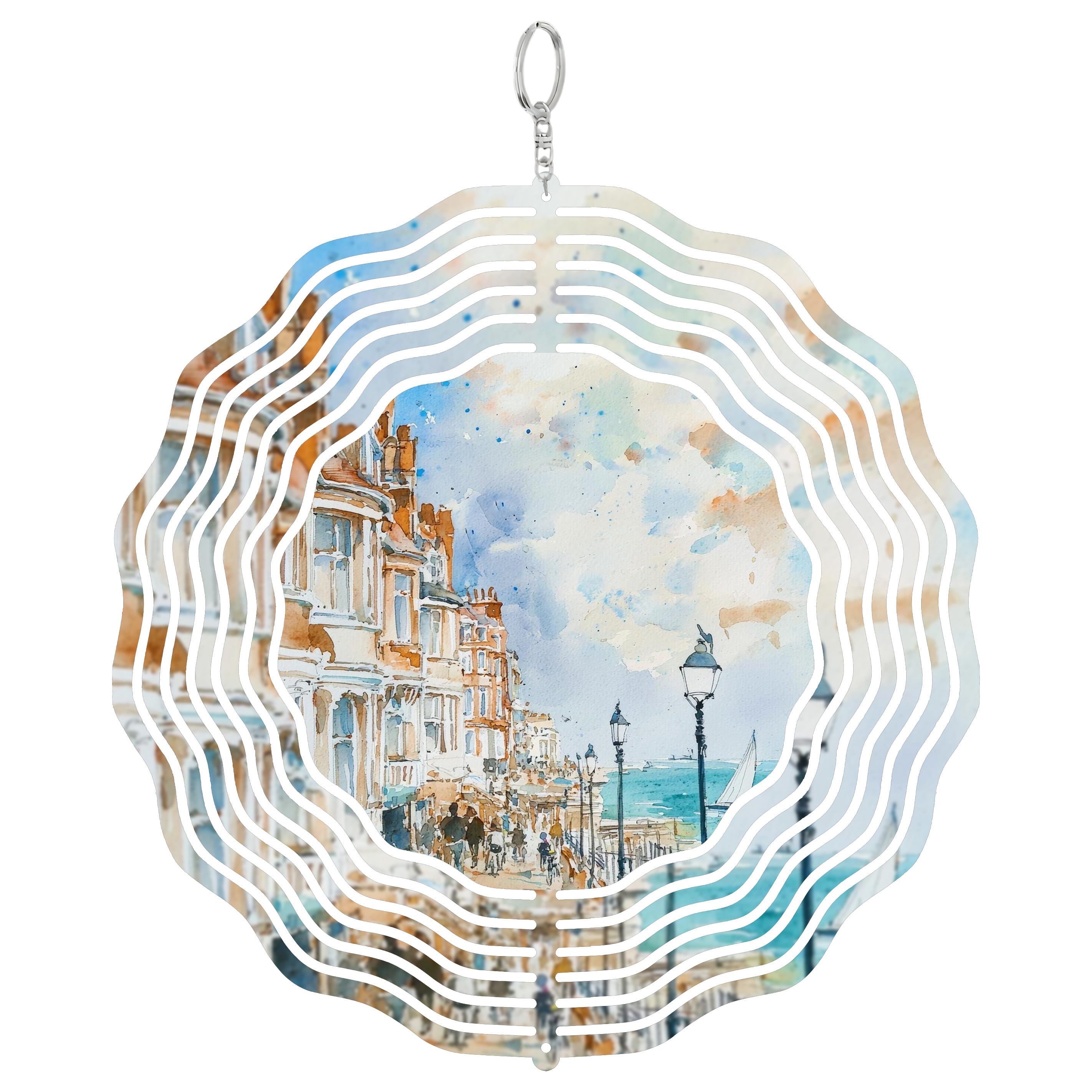 Brighton UK Royal Pavilion 3D Wind Spinner Stainless Steel Hanging ...