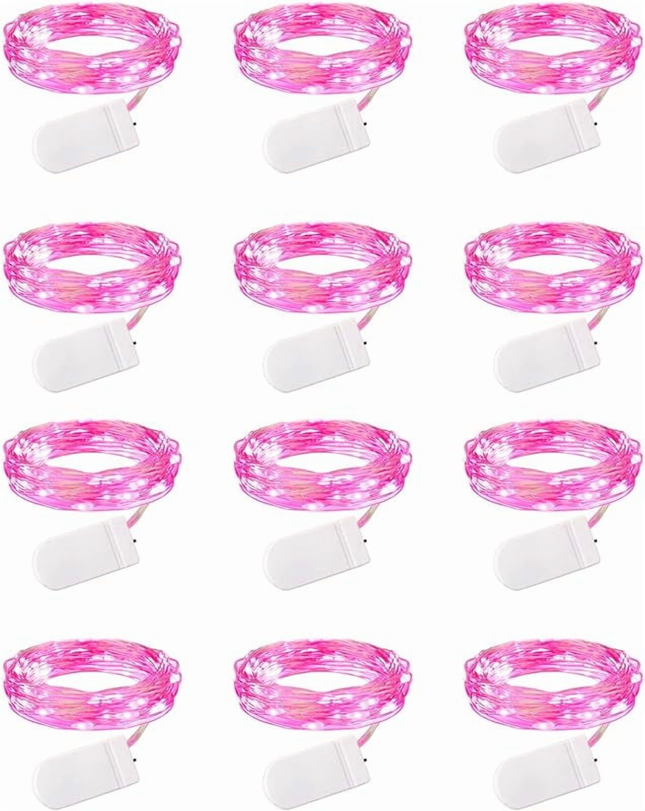 Brightown 12 Pack LED Fairy Lights Battery Operated String Lights - 7ft ...