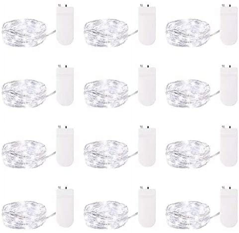 Brightown 12 Pack Led Fairy Lights Battery Operated String Lights ...