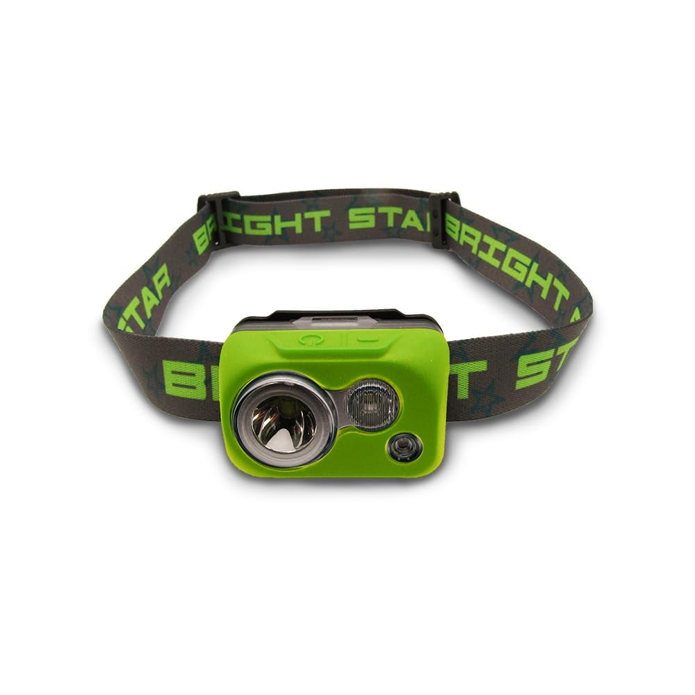 Brightstar's B.O.B, Big Ol' Beam LED Headlamp (Kawi Green), 300 Lumens ...