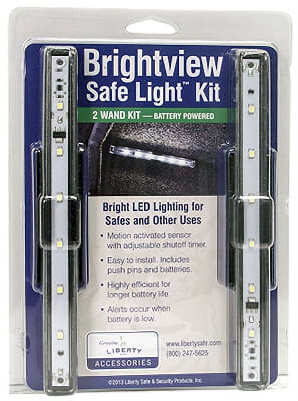 Brightview Safe Light Kit With 2 Lights Bright LED Lighting For Safes ...