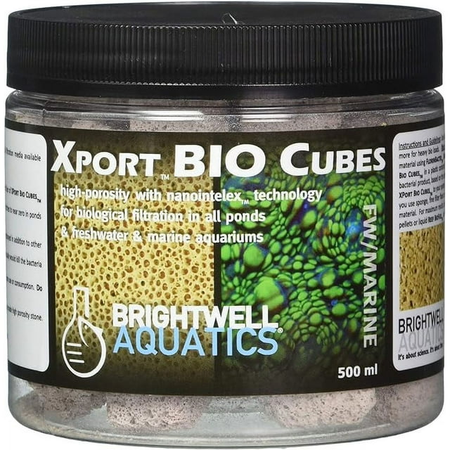 Brightwell Aquatics Xport BIO Cubes - Ultra-Porous Biological Filter ...