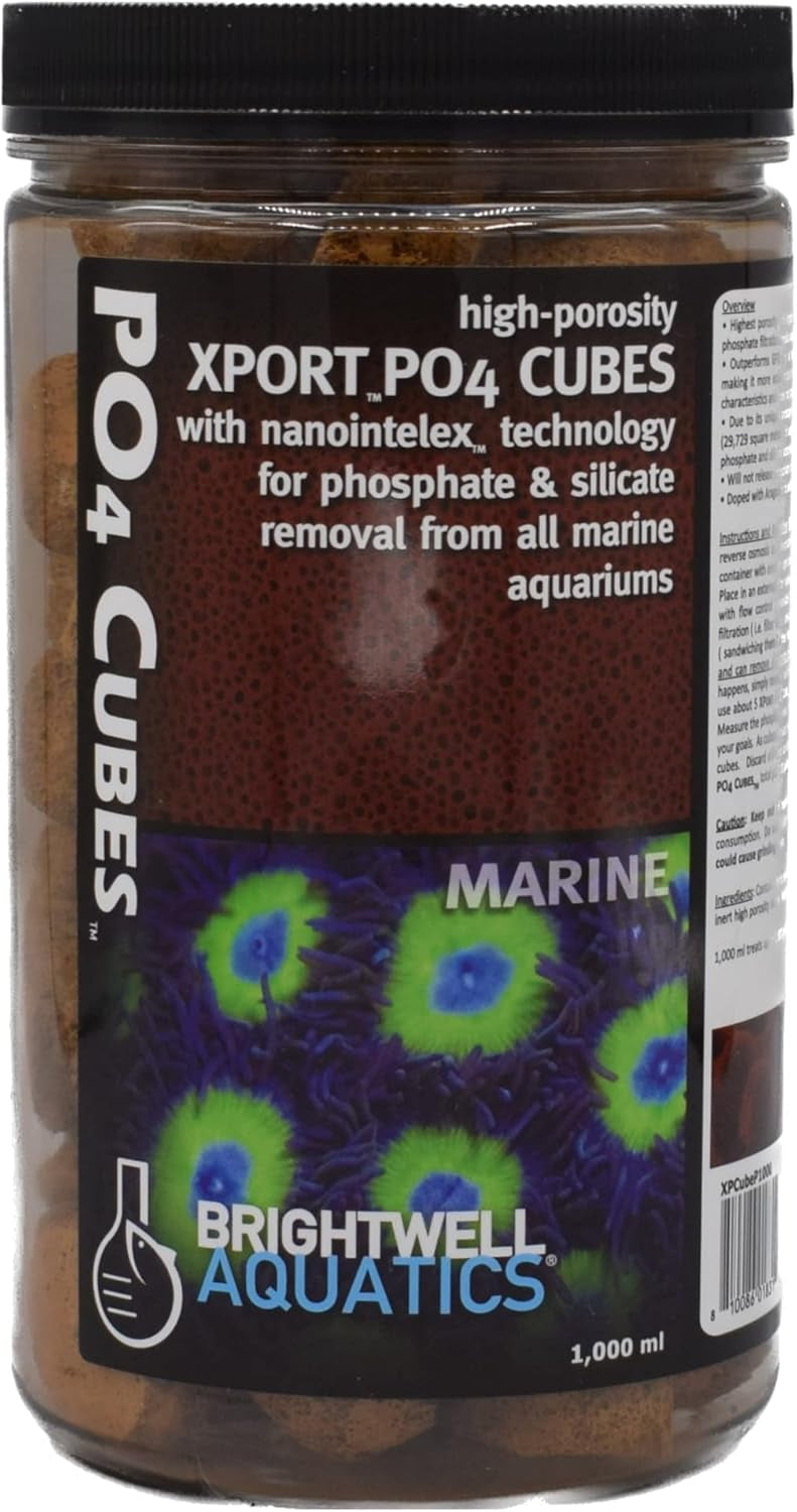 Brightwell Aquatics Xport PO4 Cubes - High-Porosity Cube Filter Media ...