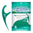 Brightworks ECO Sustainable Floss Picks - 270 Count - Made in USA100 ...