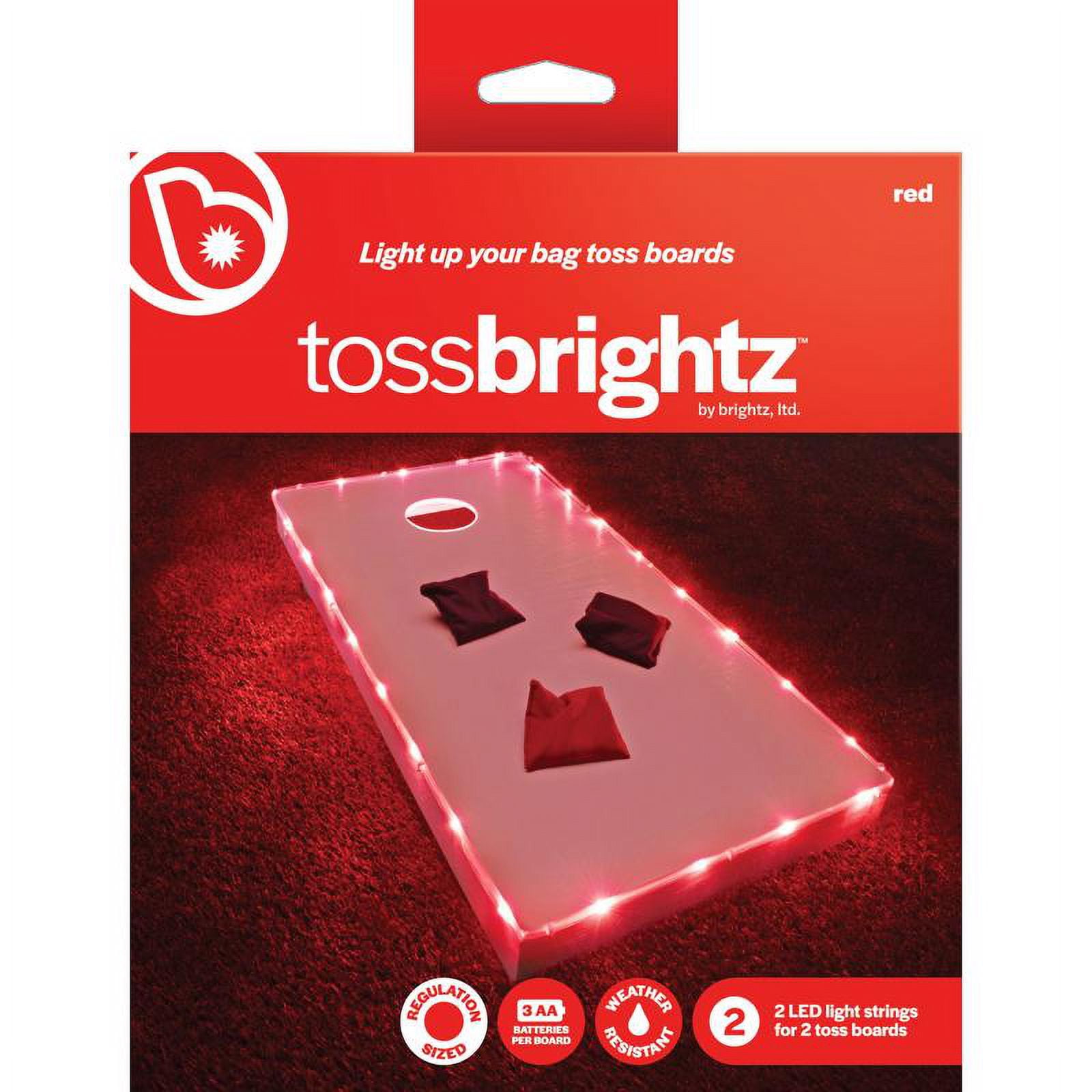 Brightz A5410 TossBrightz Bean Bag Game LED ABS Plastics/Polyurethane ...