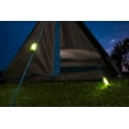 Brightz Clip-on LED Guyline Tent String Lights, TentBrightz, 2pc ...