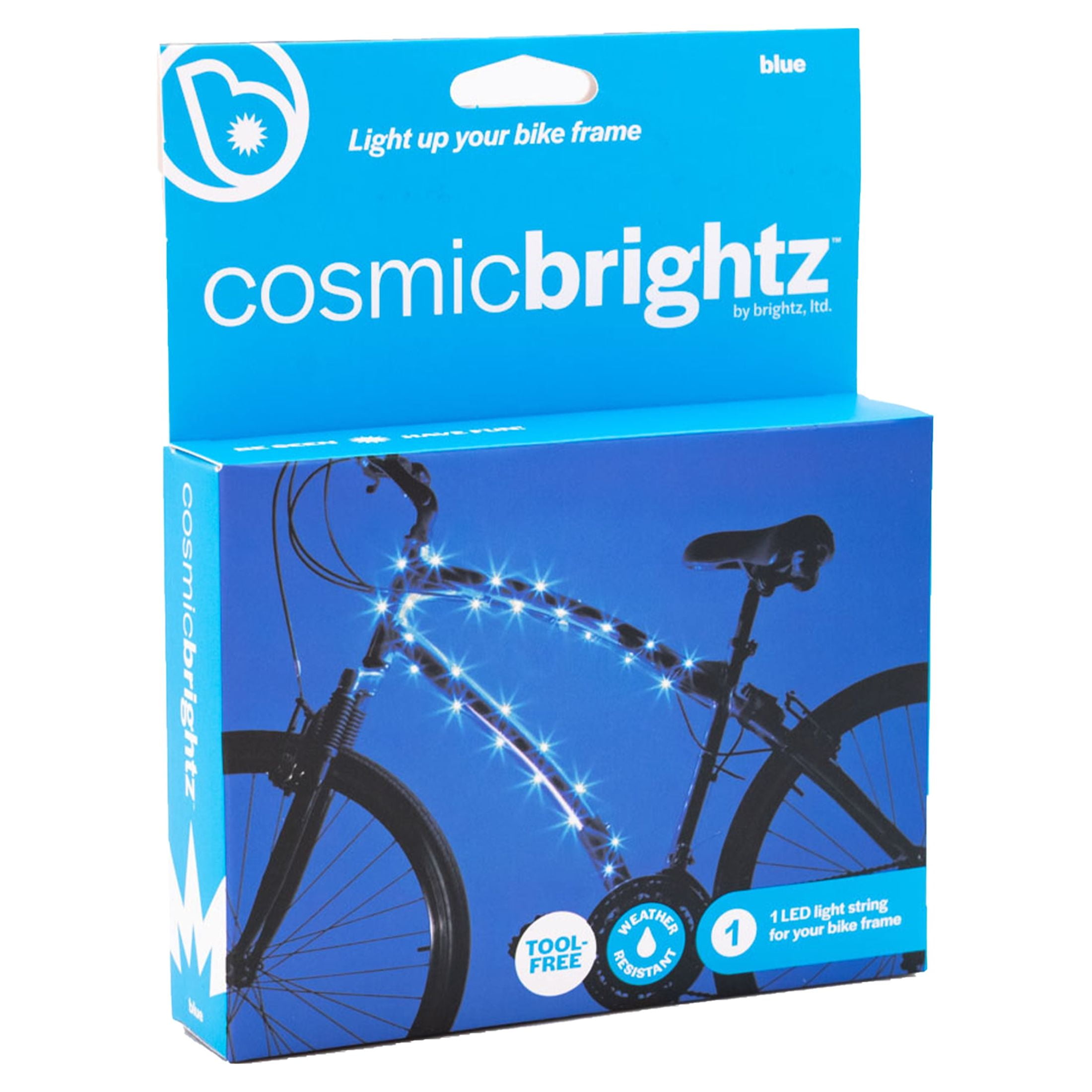 Brightz Cosmic LED Bicycle Accessory Frame Light, Weather Resistant, 1 ...