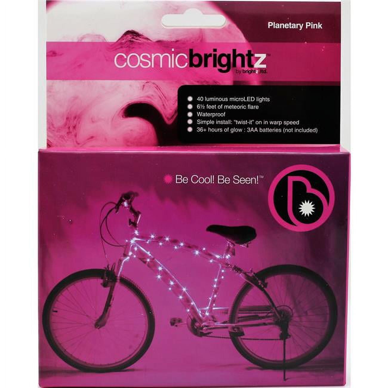 Brightz Cosmicbrightz Bike Frame LED Light Kit Pink - Walmart.com