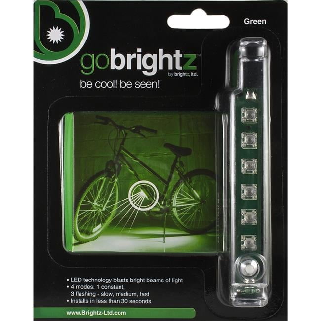 Brightz Gobrightz Under Bike LED Light Green - Walmart.com