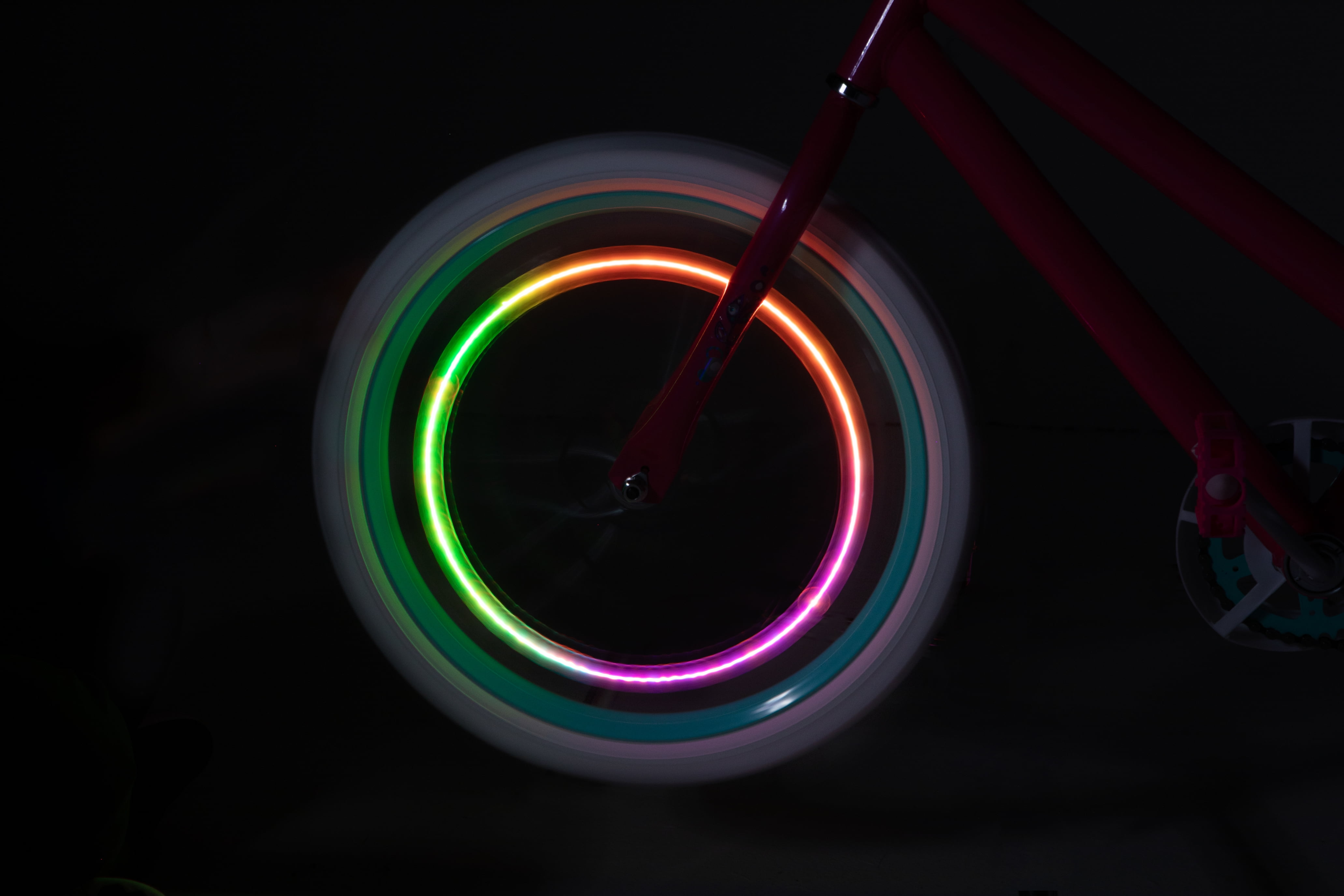 Brightz Orbit Color Morphing LED Bicycle Spoke Clip Lights, Weather ...