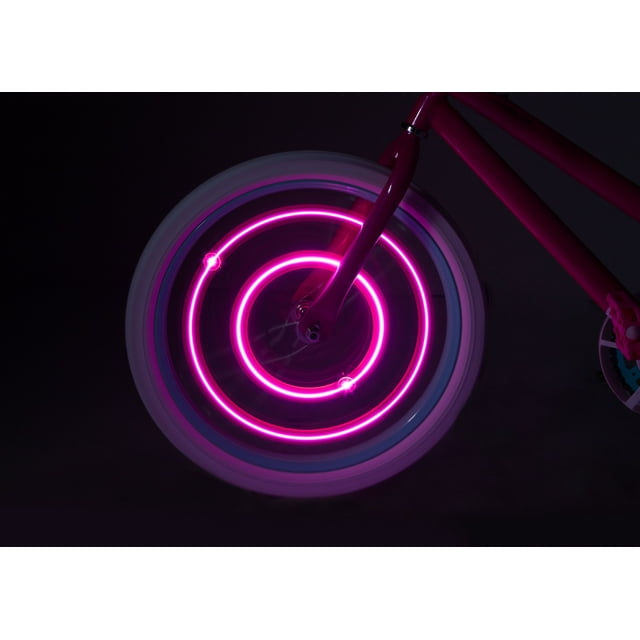 Brightz Orbit Pink LED Bicycle Spoke Clip Lights, 2 Pack, Red - Walmart.com