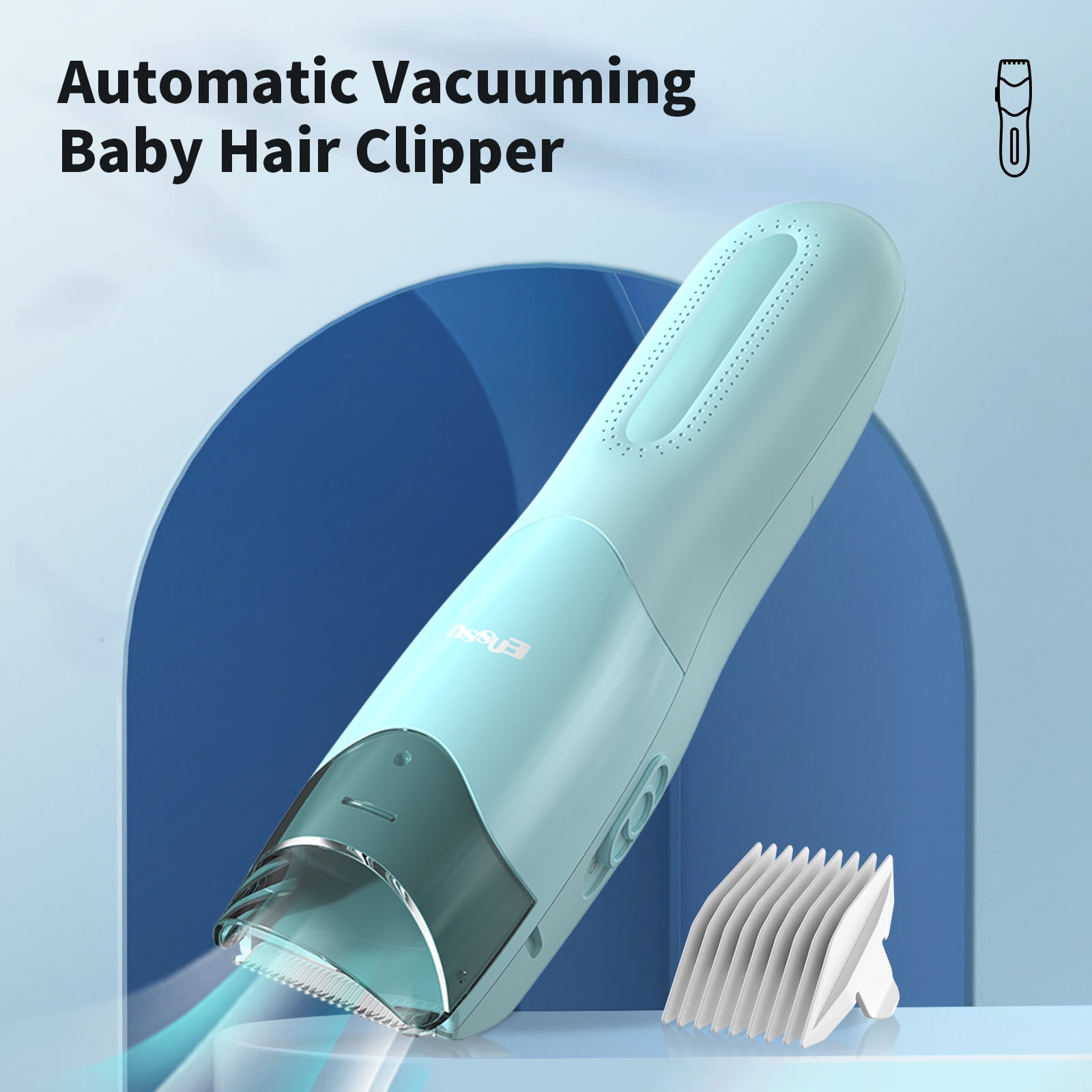 Brigita Baby Hair Clipper, Trimmers for Toddler Haircut, Gentle & Safe ...
