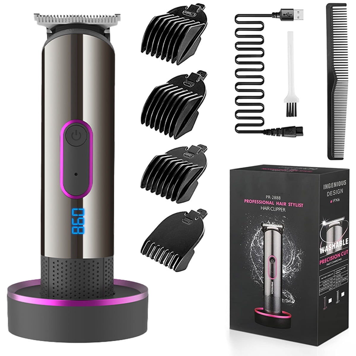 Brigita Women's Leg Clippers - Feminine, Skin Safe Body Trimmer ...