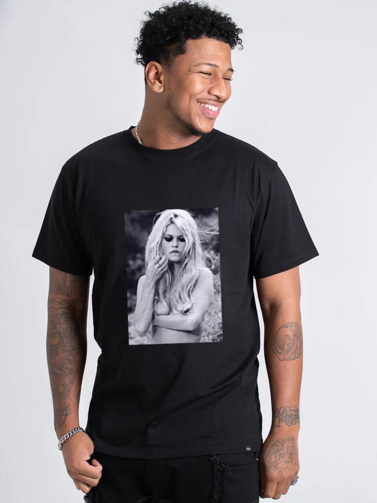 Brigitte Anne Marie Bardot French Actress Singer Men Women T-Shirt, for men & women, up to size ...