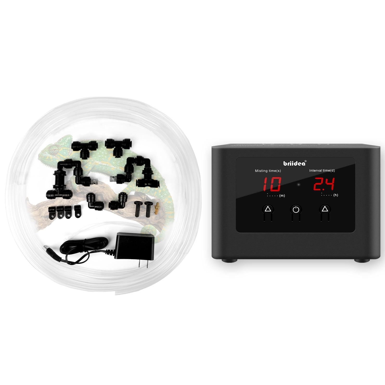 Briidea Reptile Misting System, Automatic Mister Sprayer, Water ...