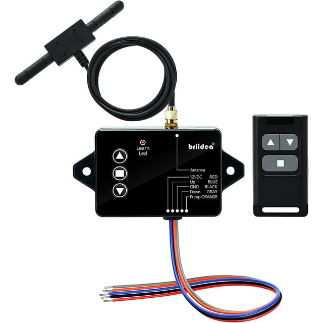 Briidea Wireless Remote Control for 3-Wire/4-Wire Hydraulic Trailer ...