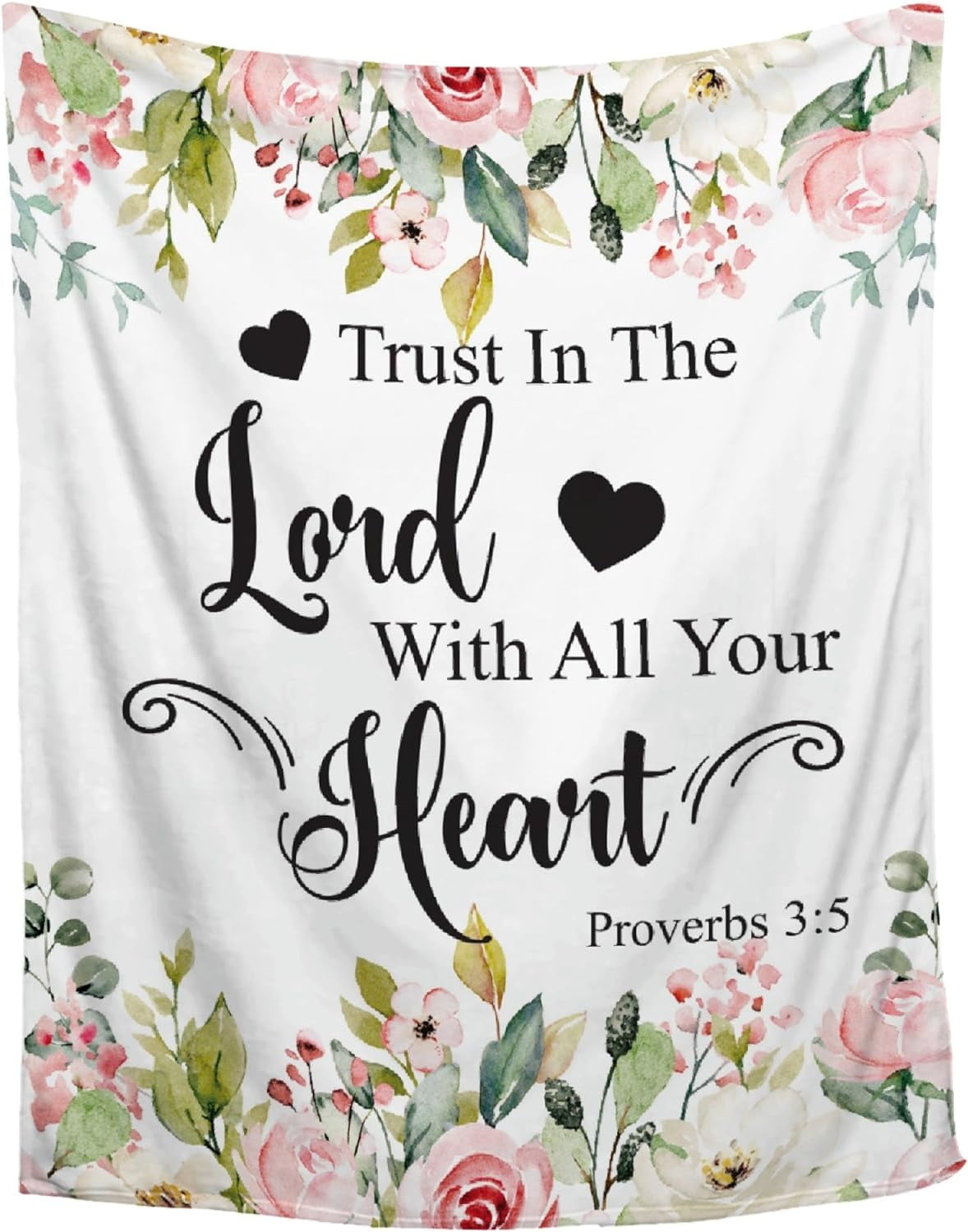 Briizy Bible Verse Blanket - Prayer Blankets and Throws with Scriptures ...