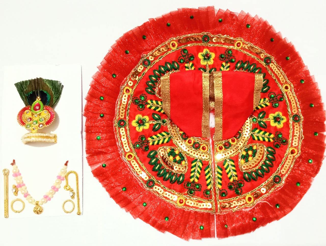 Brikshi Thakurji Bal Gopal Laddu Gopal Dress Kishan ji poshak ...