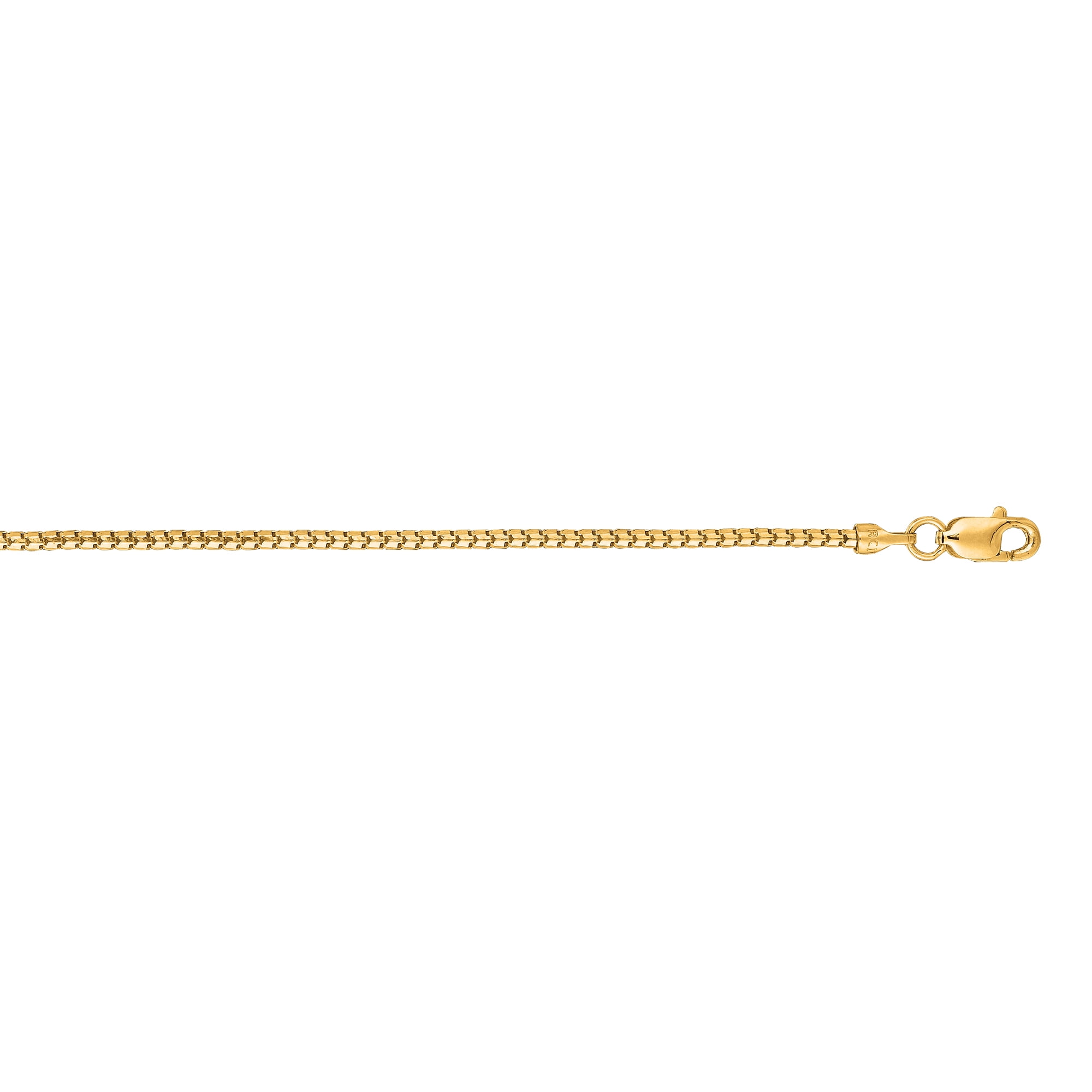 Brilliance 14KT Yellow Gold 18" Ice Chain - Walmart.com