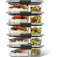 Brilliance BPA Free Food Storage Containers with Lids - Walmart.com