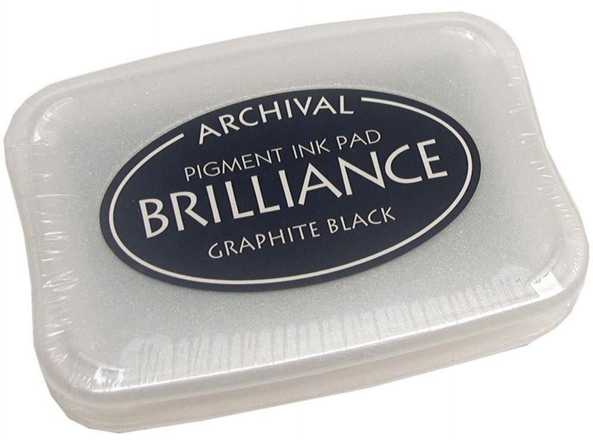 Brilliance Craft Ink Pad Large Graphite Black - Walmart.com