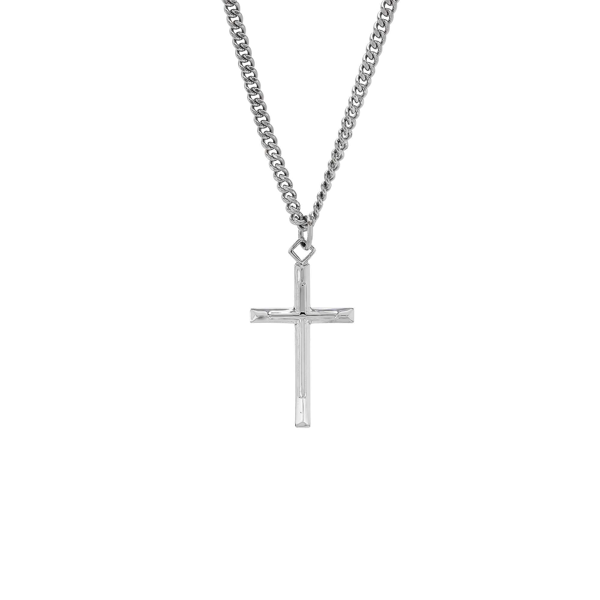 Sterling Silver Cross Necklace For Women