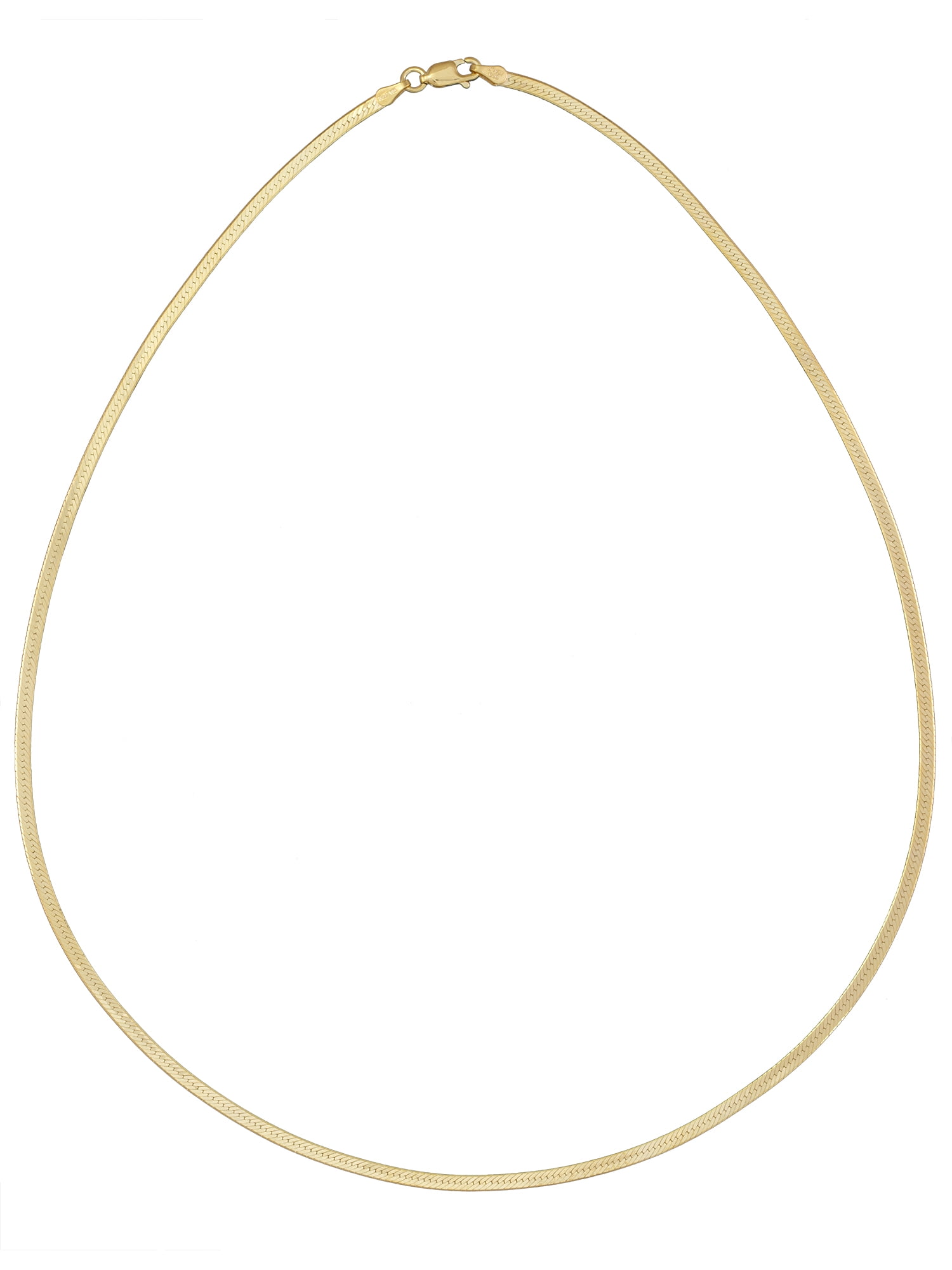 Brilliance Fine Jw Ss/18kgp Bfj Hrgbn Ch 20`` - Walmart.com