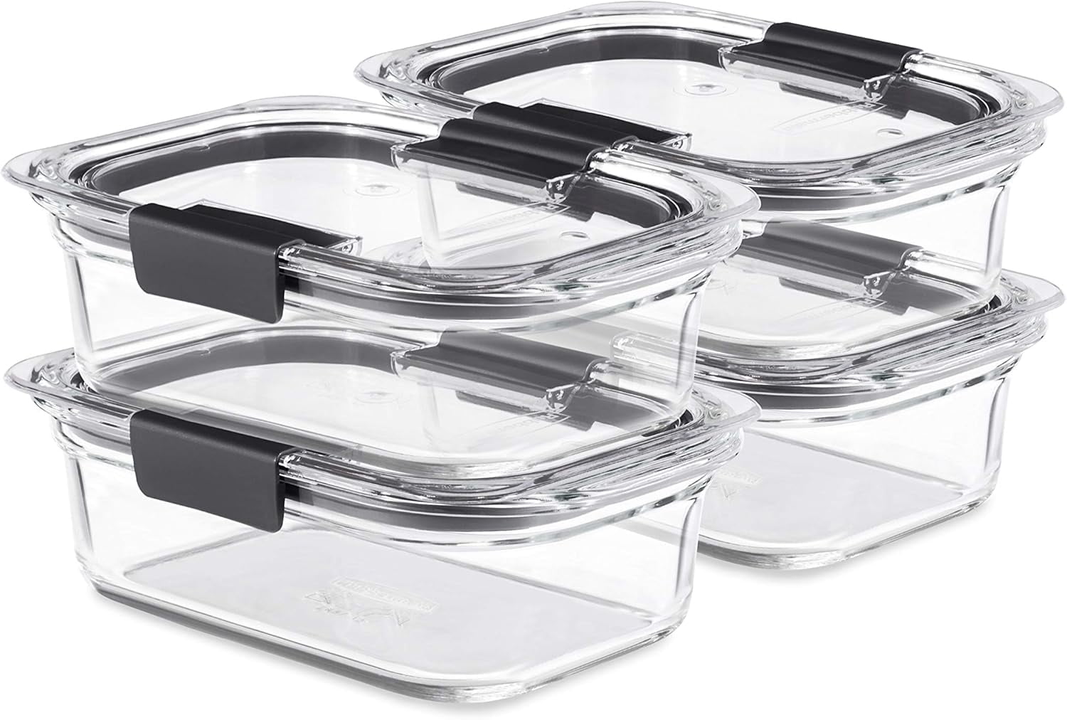 Brilliance Glass Food Storage Containers, Assorted Sizes, Set of 9, BPA ...