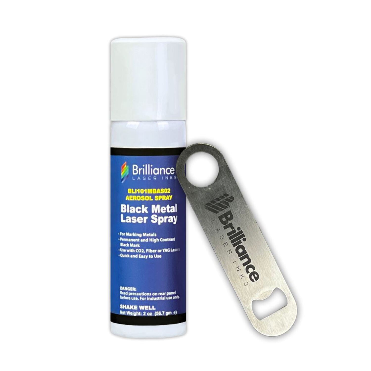 Universal Black Metal Laser Spray Can - 2oz Aerosol - Walmart.com