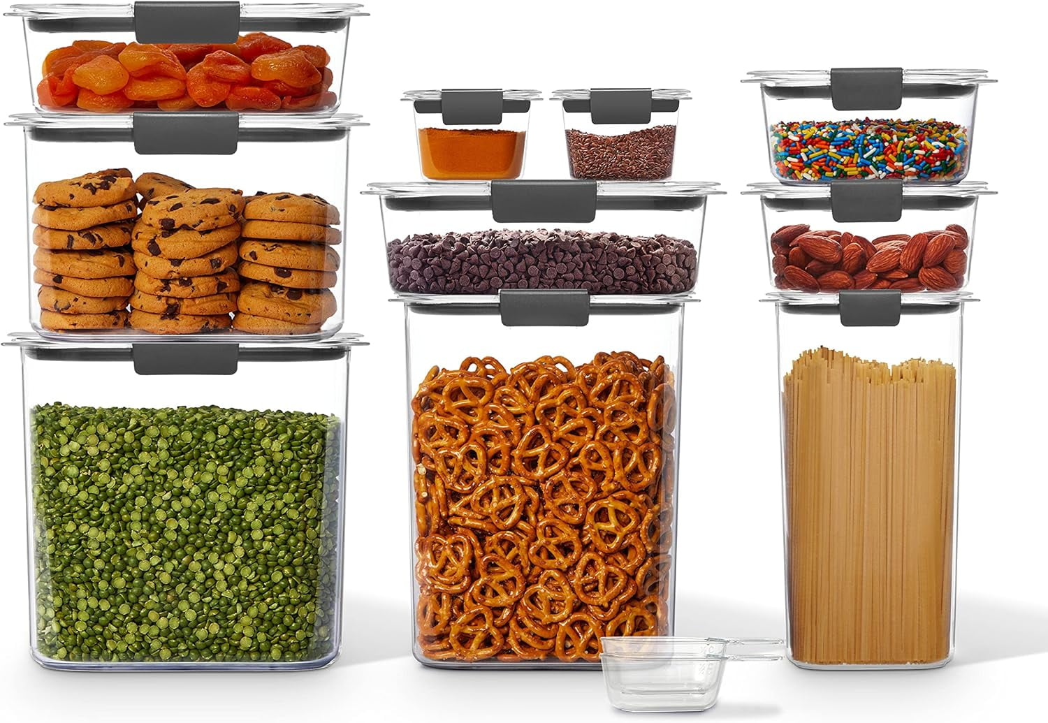 Brilliance Pantry Food Storage Container Set - Walmart.com
