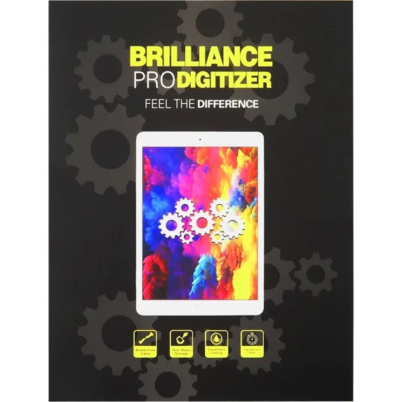 Brilliance Pro Digitizer White Replacement Part Compatible For Ipad 5 ...