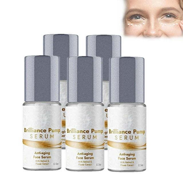 Brilliance Pump Serum,Brilliance Pump Anti Aging Serum,Age-Defying eye ...