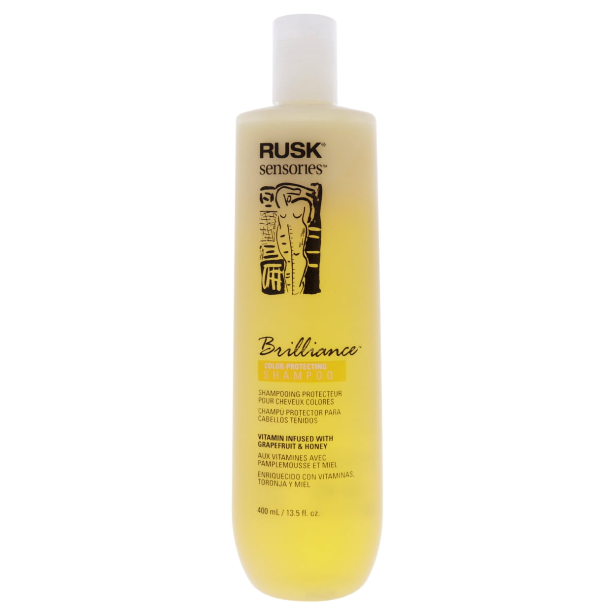 Brilliance Shampoo by Rusk for Unisex - 13.5 oz Shampoo - Walmart.com