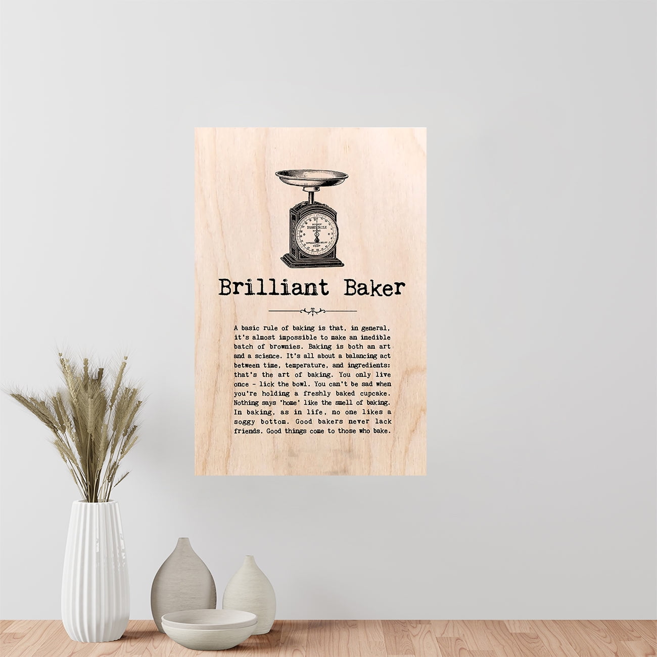 Brilliant Baker Definition Vertical Poster 16 x 24 Inch Poster ...