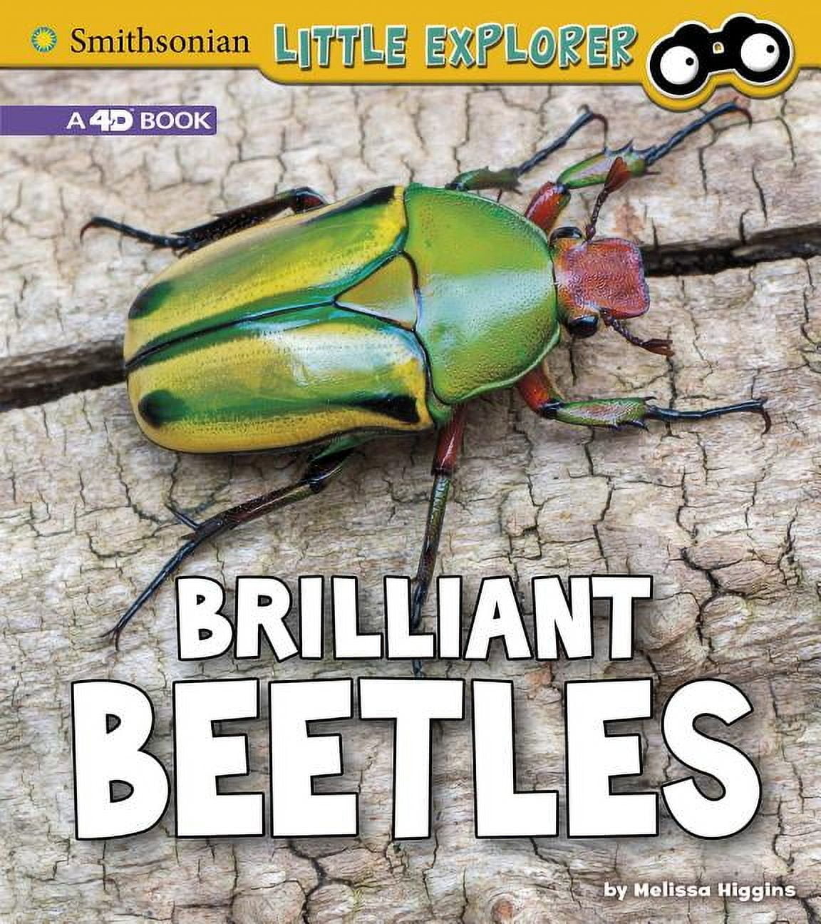 Little Entomologist 4D Brilliant Beetles: A 4D Book, (Paperback ...