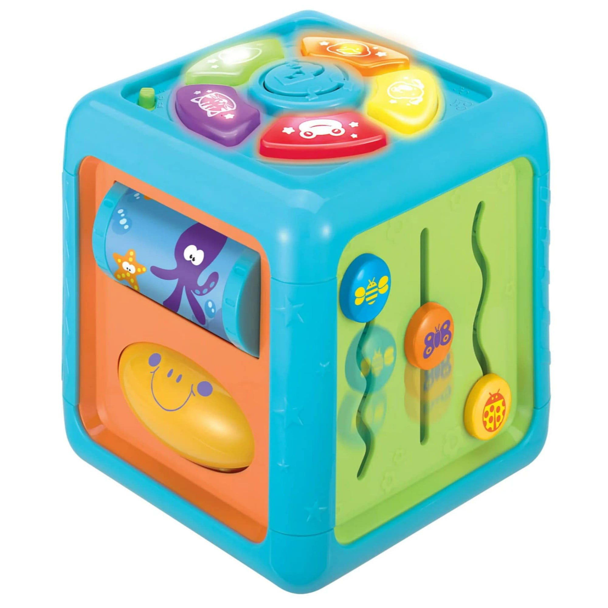 Brilliant Beginnings: Baby Activity Cube - Lights & Sounds Toy ...