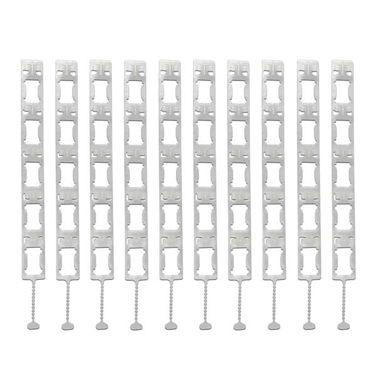 Brilliant Brand Lighting Clear No Wrap Straps for Vertical Christmas ...