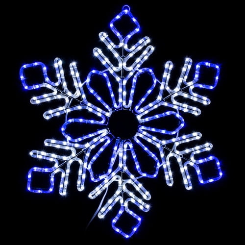 Brilliant Brand Lighting LED Rope Light Snowflake Motif v1 - Lighted ...