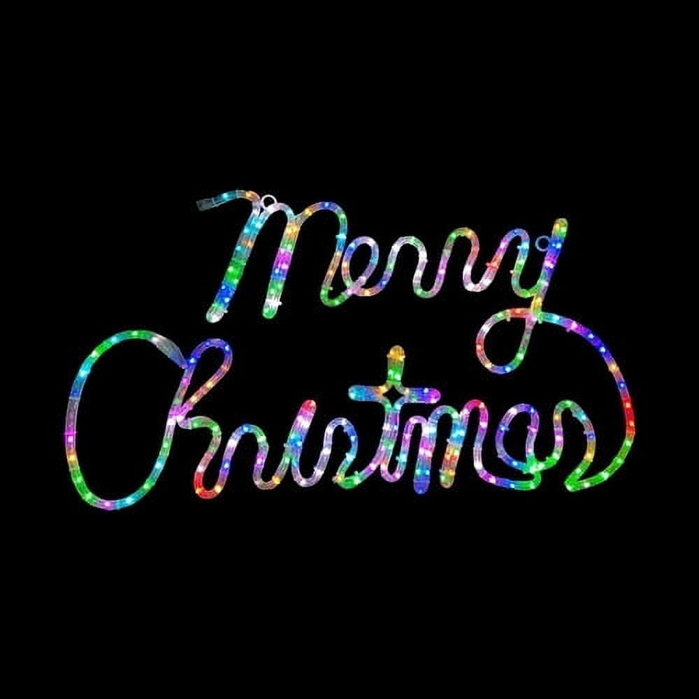 Brilliant Brand Lighting RGB Color Changing LED Rope Light Merry ...