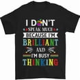 Brilliant & Busy Thinking Autism Autistic Mens S-5XL T-Shirt - Walmart.com