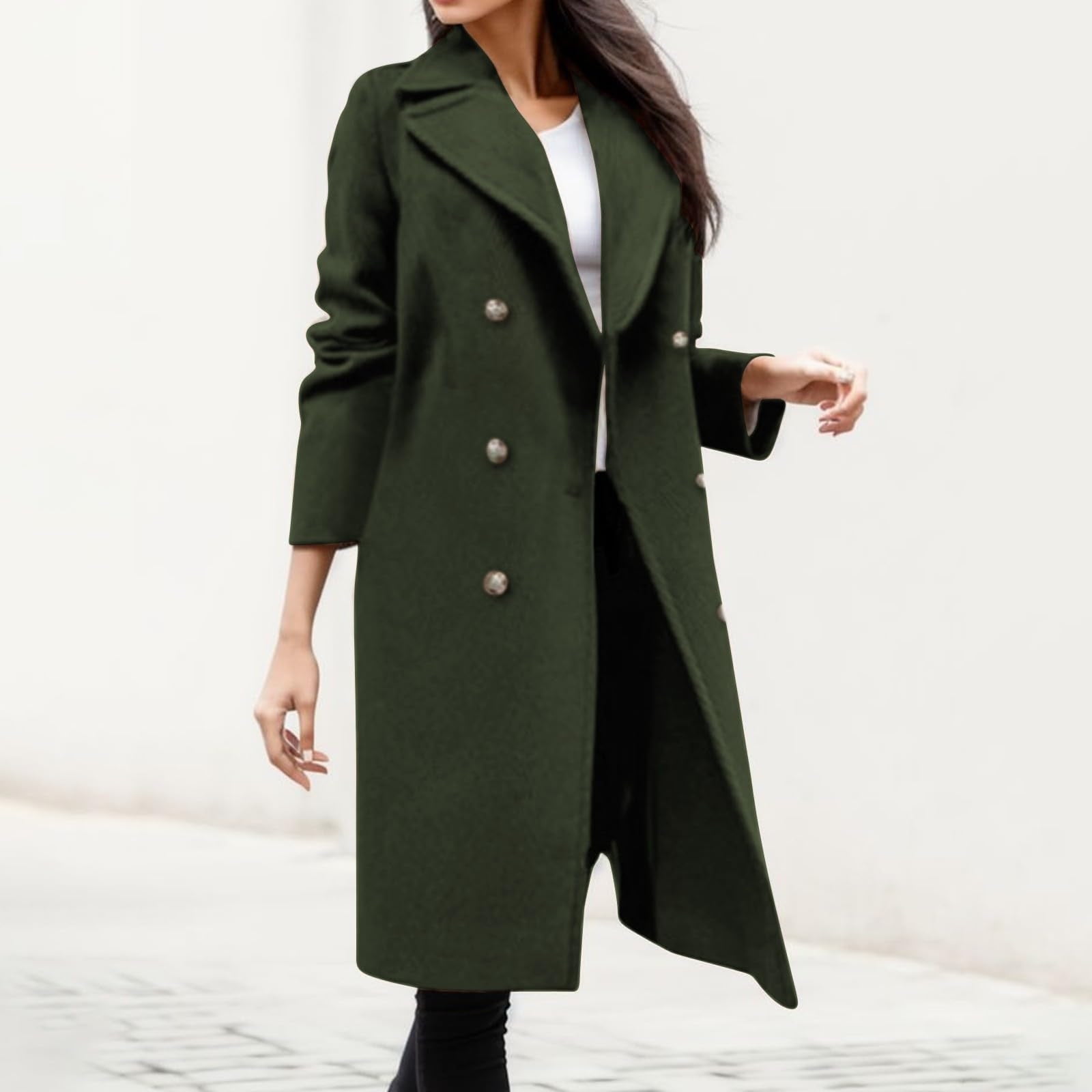 Brilliant Plus Size Womens Coats 4X-5X Winter Womens Jacket Casual ...