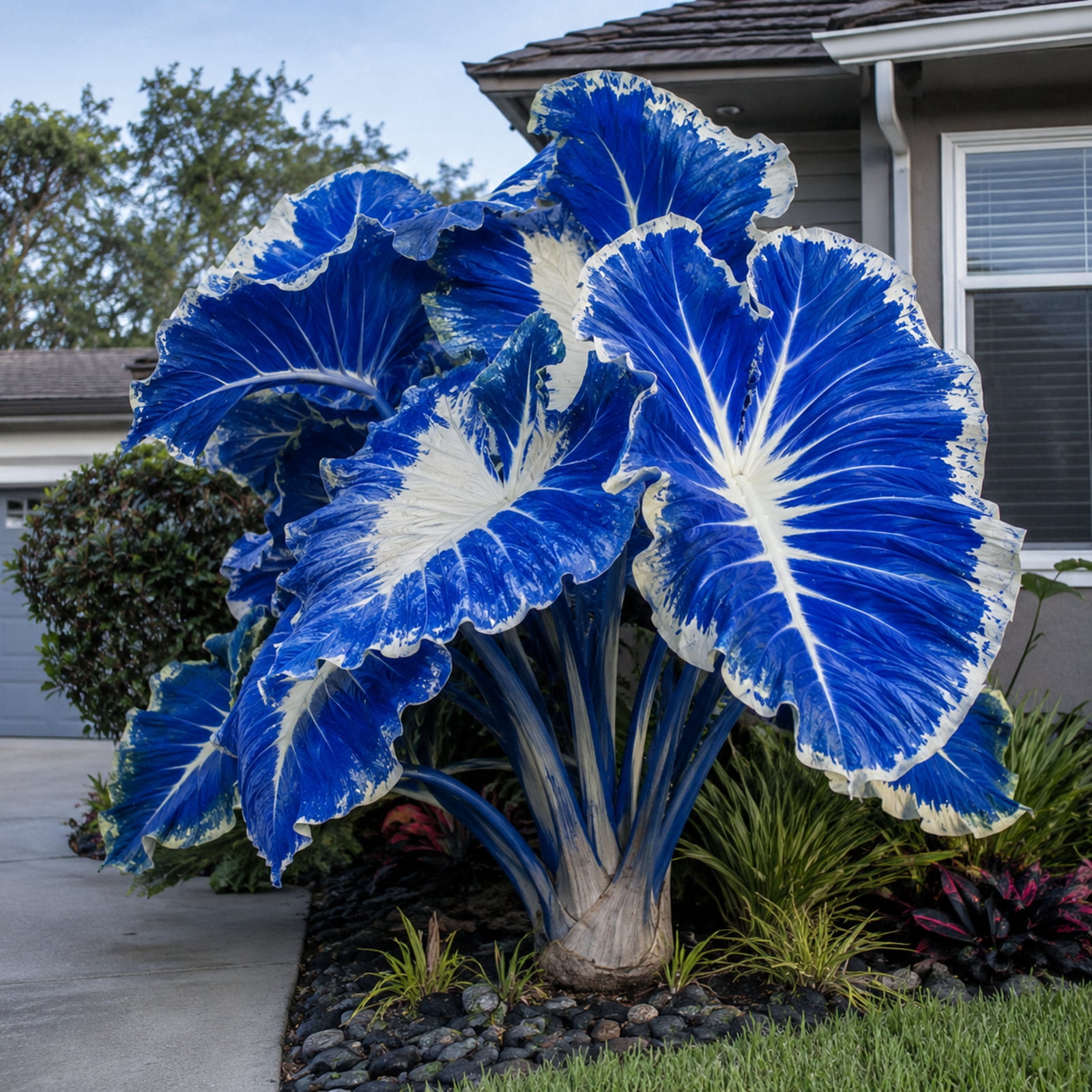 Brilliant Elephant Ears Planting-(Non-Artificial)-Easy to Grow & Quick ...
