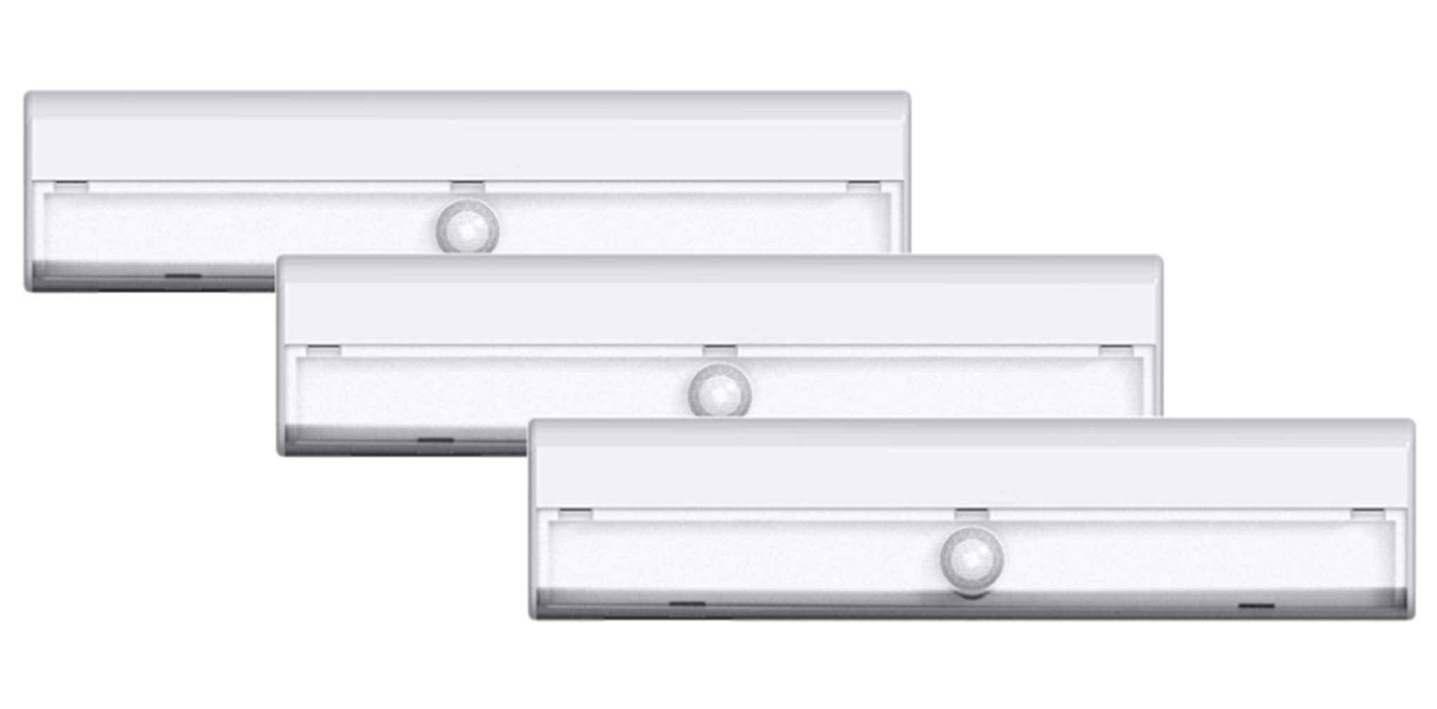 Brilliant Evolution Wireless LED Stair Light 6 Pack - Motion Sensor ...