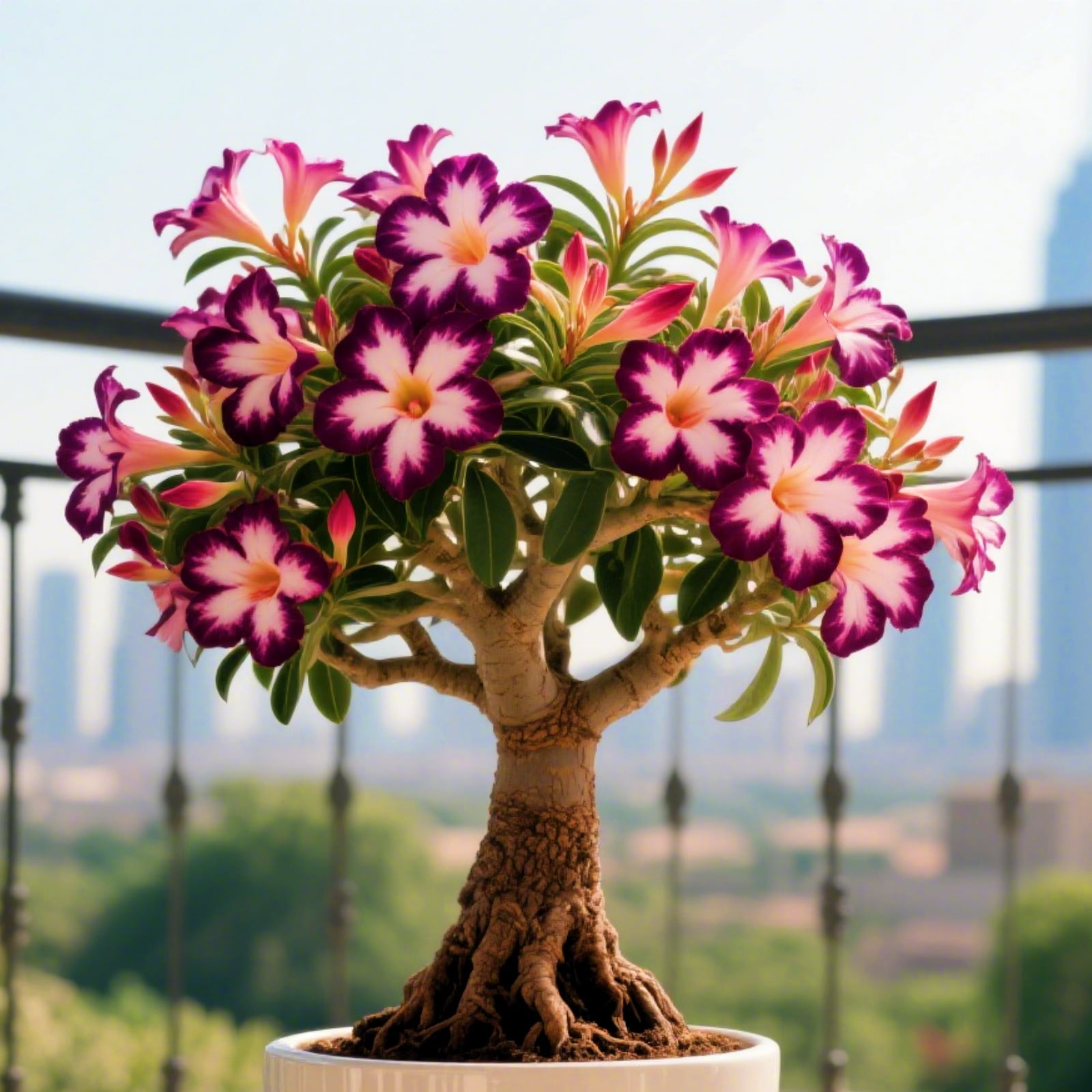 Brilliant Garden Desert Rose for Planter Exquisite Ornamental Blooms ...