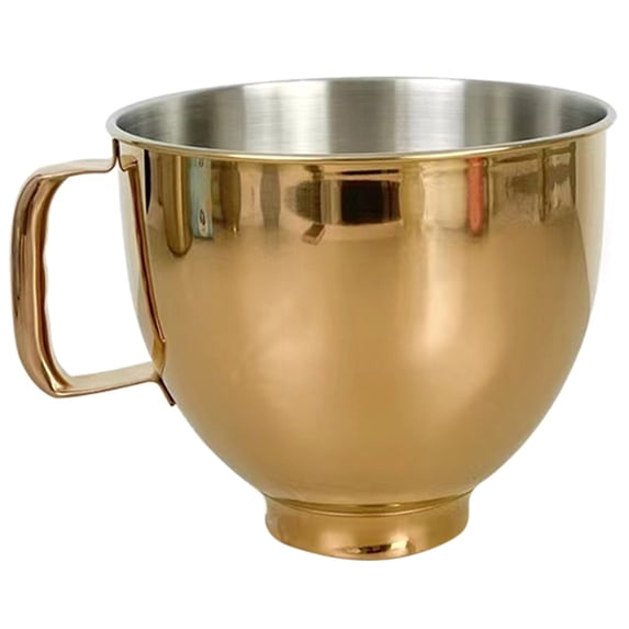 Brilliant Gold Stainless Steel Fits All 4.5 and 5 Quart Mixer Bowls ...