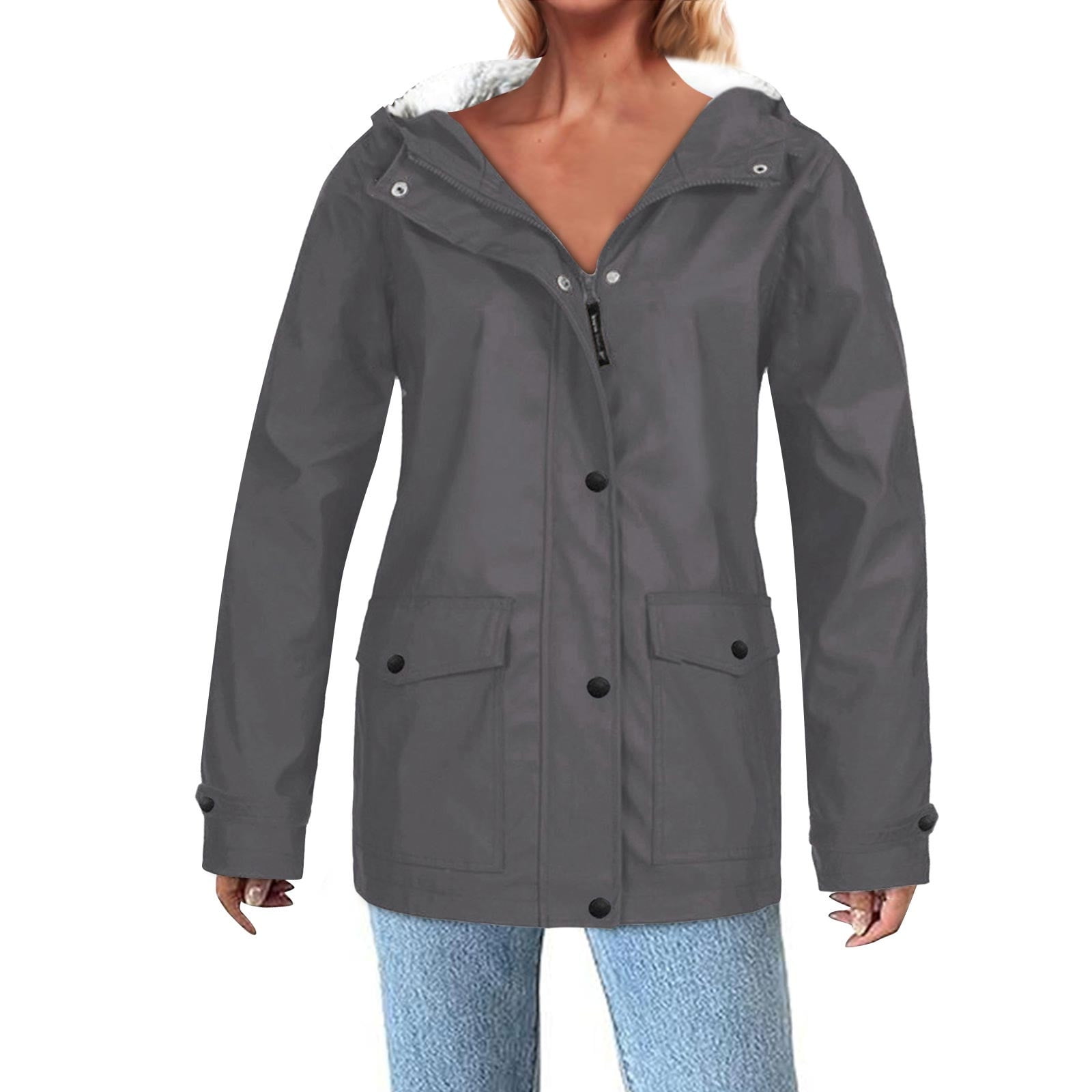 Brilliant Jackets for Women Clearance under $10.00 Women's Solid Rain ...