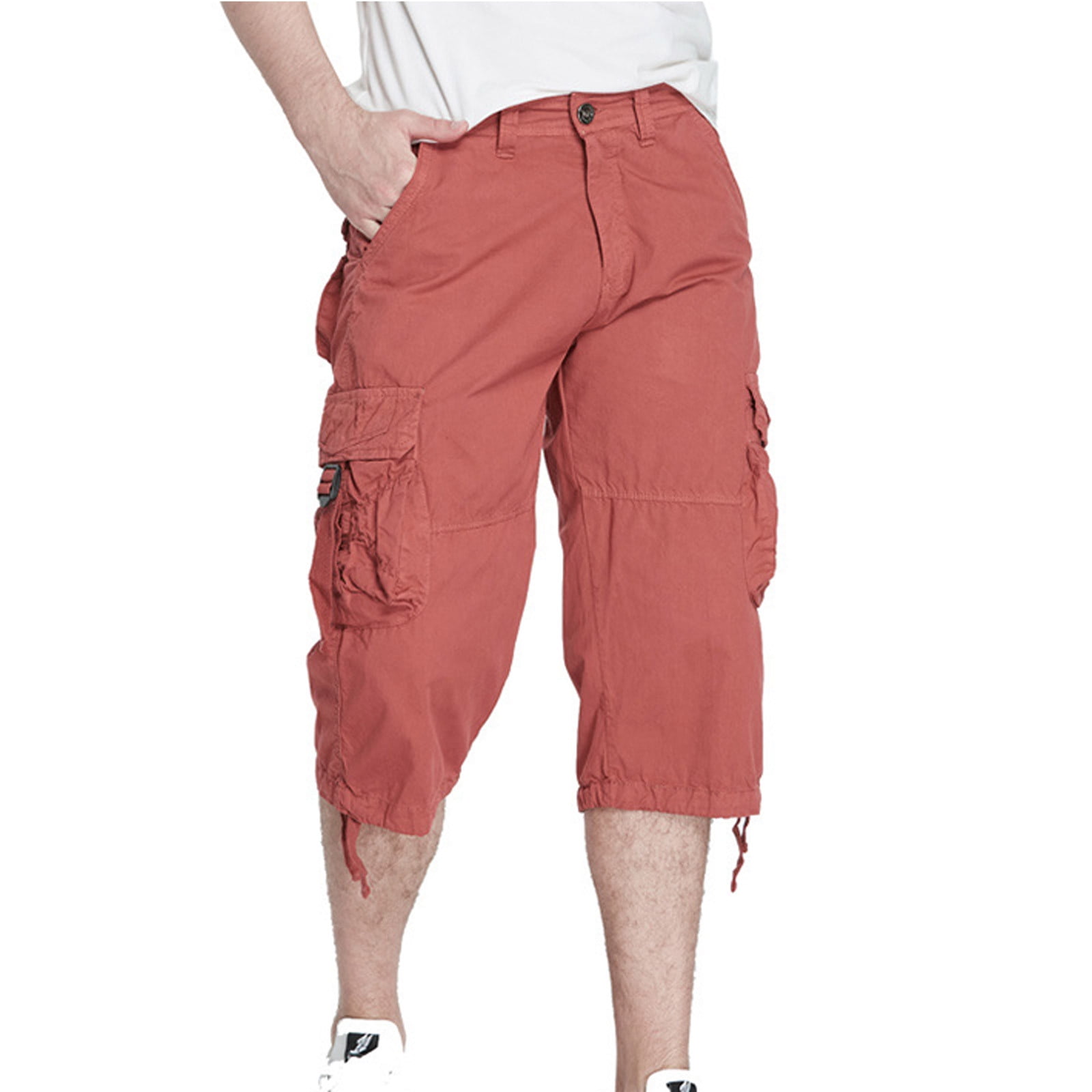 Brilliant Mens Shorts athletic Khaki Shorts Cotton Line Shorts Summer ...